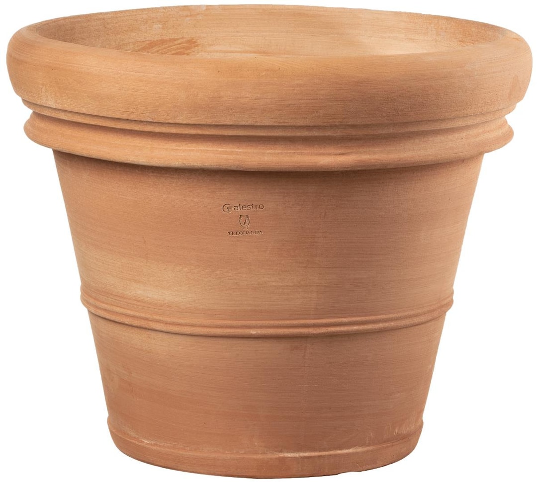 Planter Flowerpot Terracotta Model doppio Bordo 35 Cm Frost-proof - Etsy