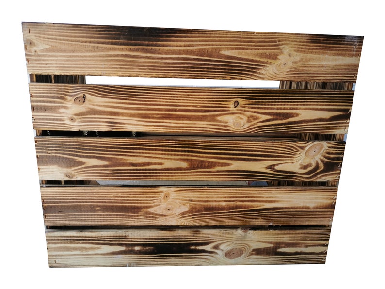 Fruit Box Wooden Box Wine Box Flamed With Intermediate Floor Long ...