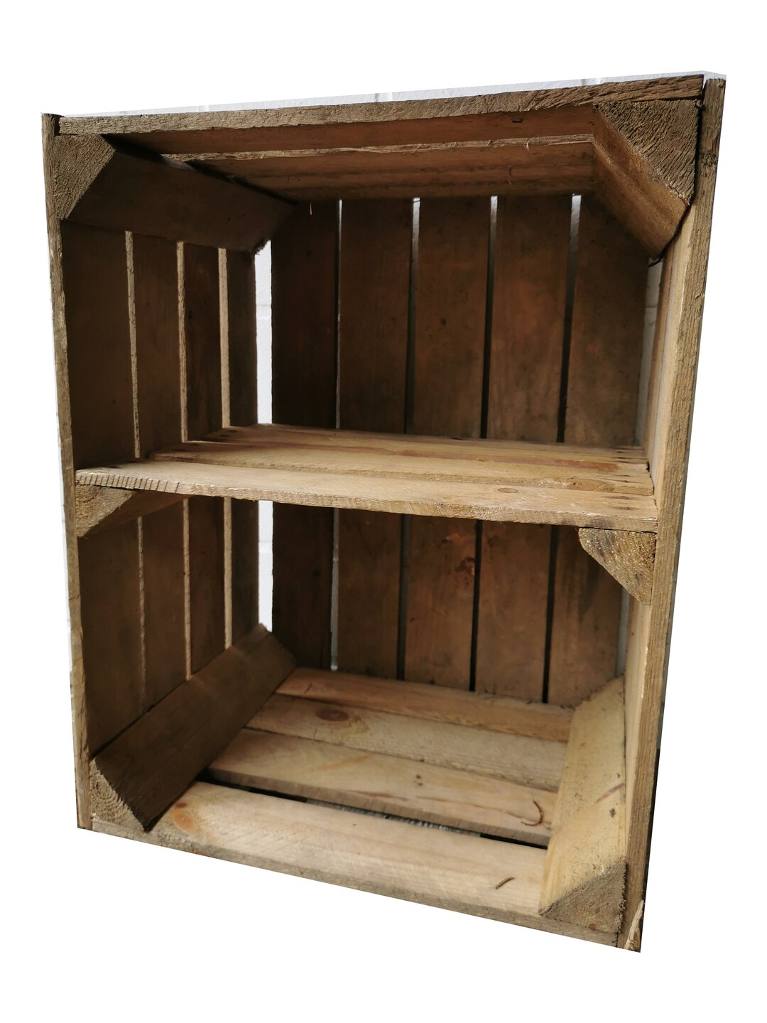 Fruit Box Vintage Nature With Intermediate Board 50 X 40 X 30 - Etsy