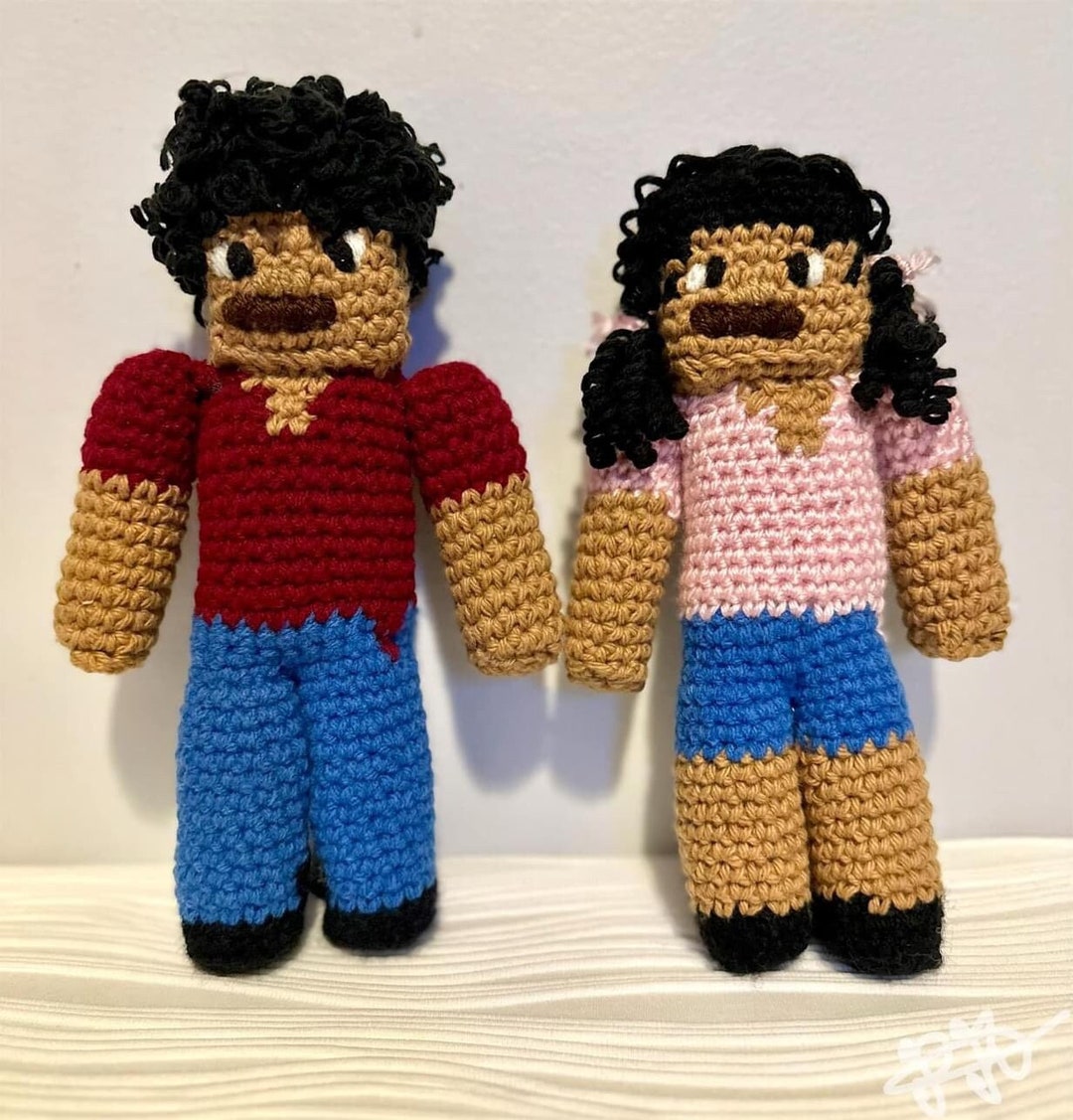 Crochet Minecraft Custom Characters - Made to Order - Etsy