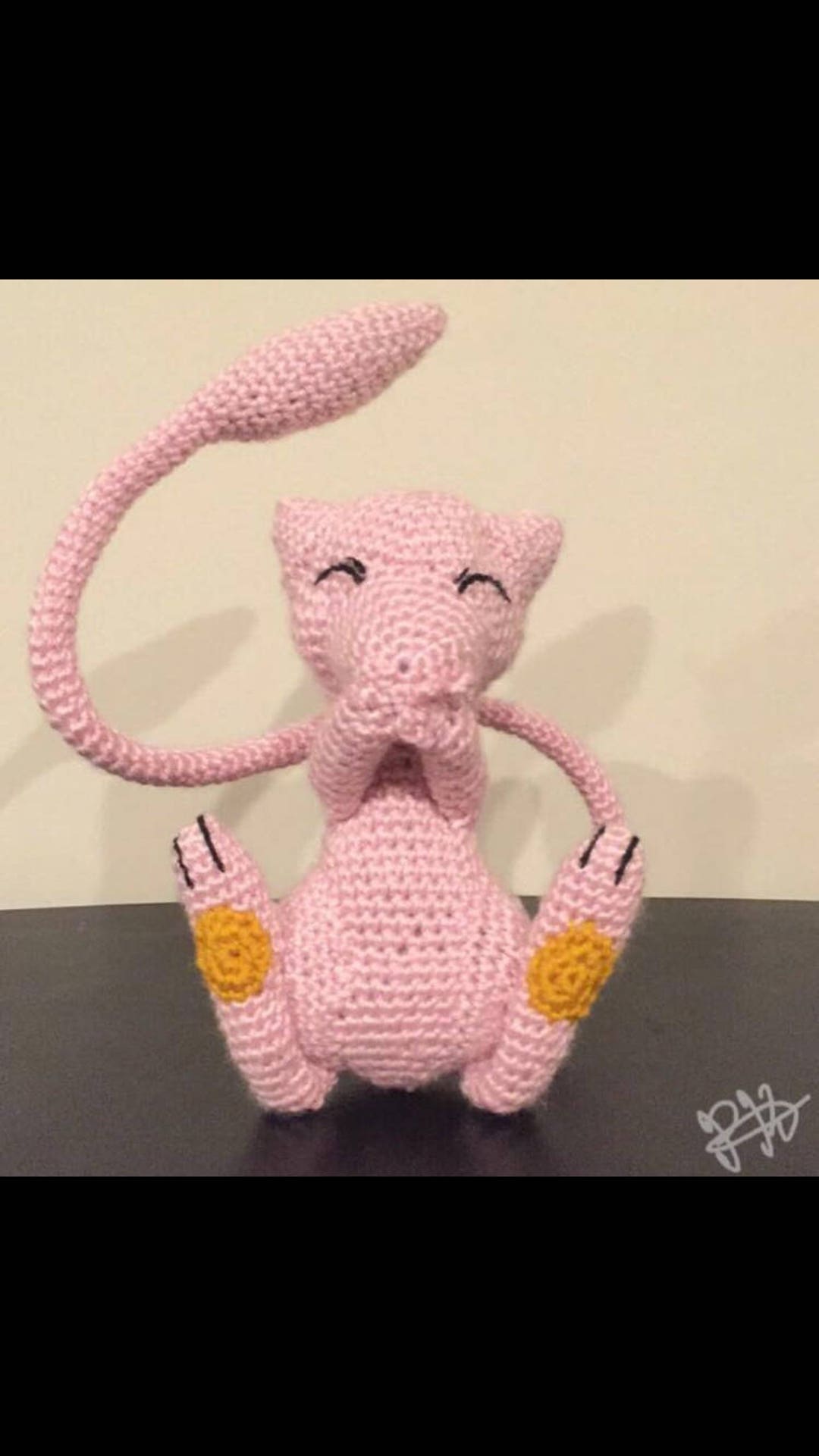 Mew Handmade Crochet Pokemon Plush Toy Legendary Cute MADE TO ORDER - Etsy