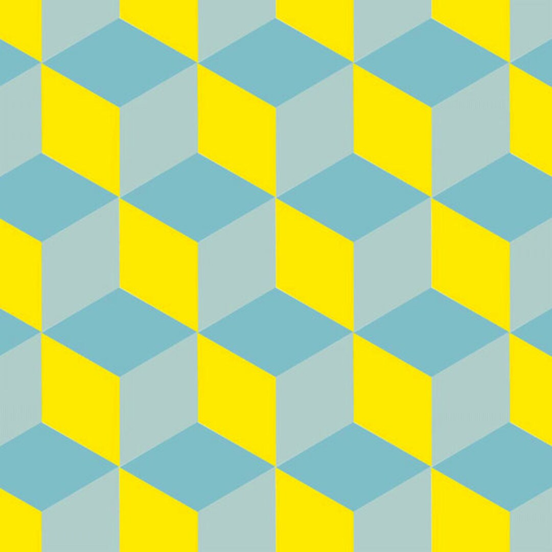 Cube Stencil Pattern - Etsy