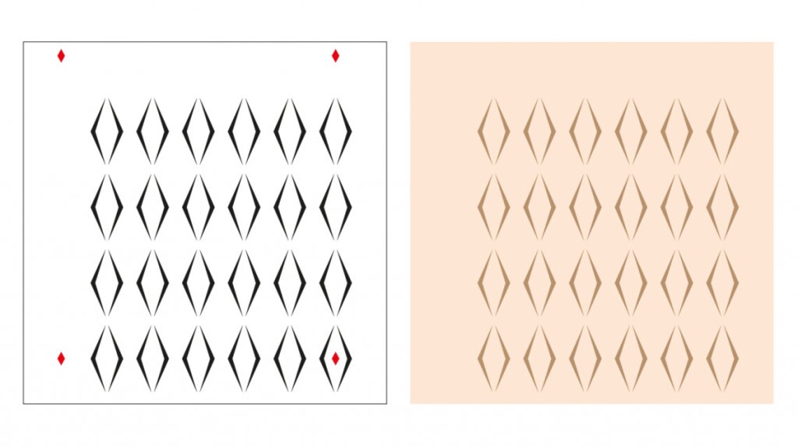 Lozenges Stencil - Etsy