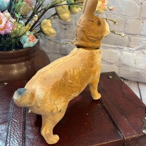 Brown Paper Mache Rabbit - Etsy
