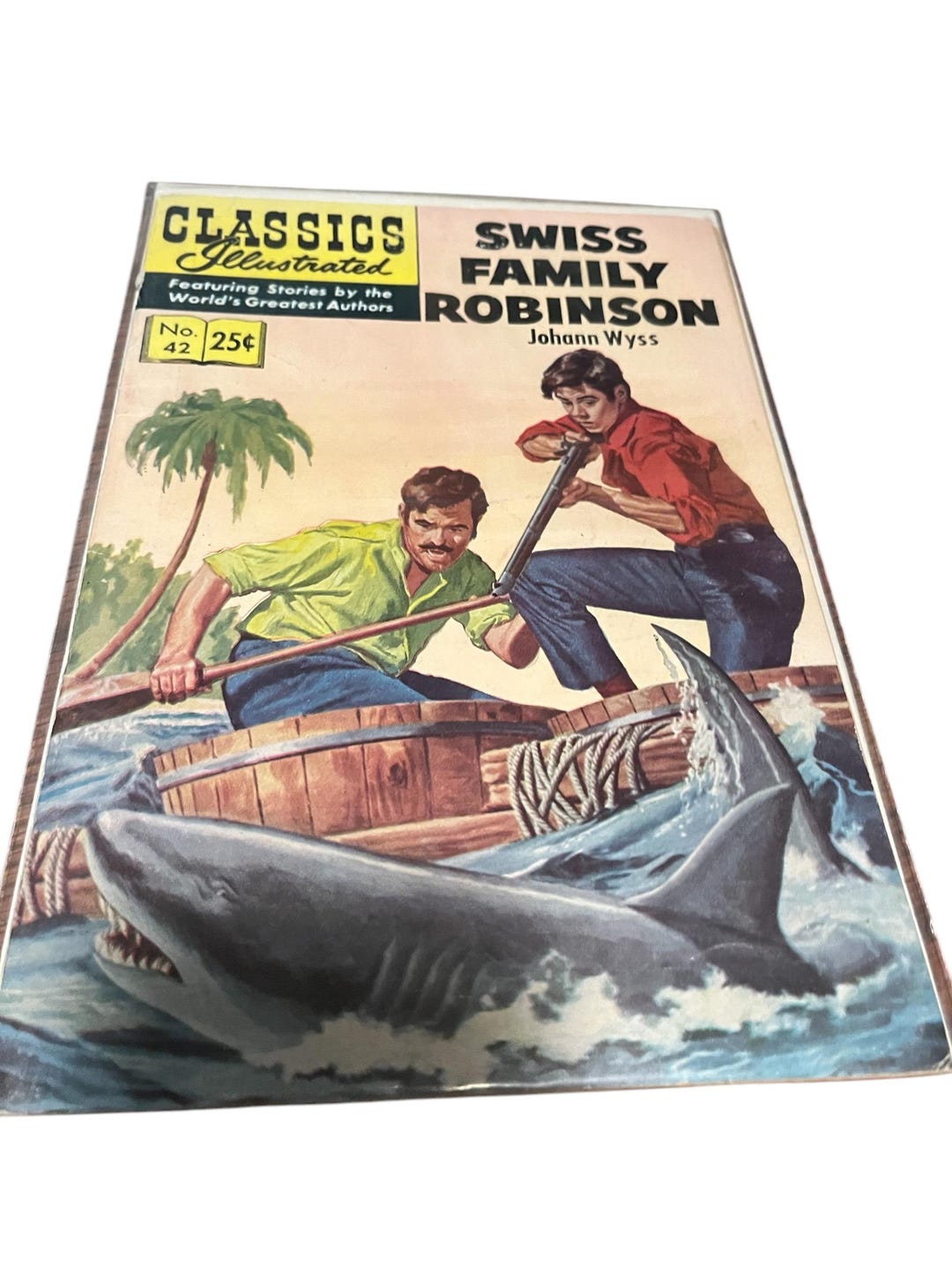Classics Illustrated Kidnapped #42 Comic Book - Etsy
