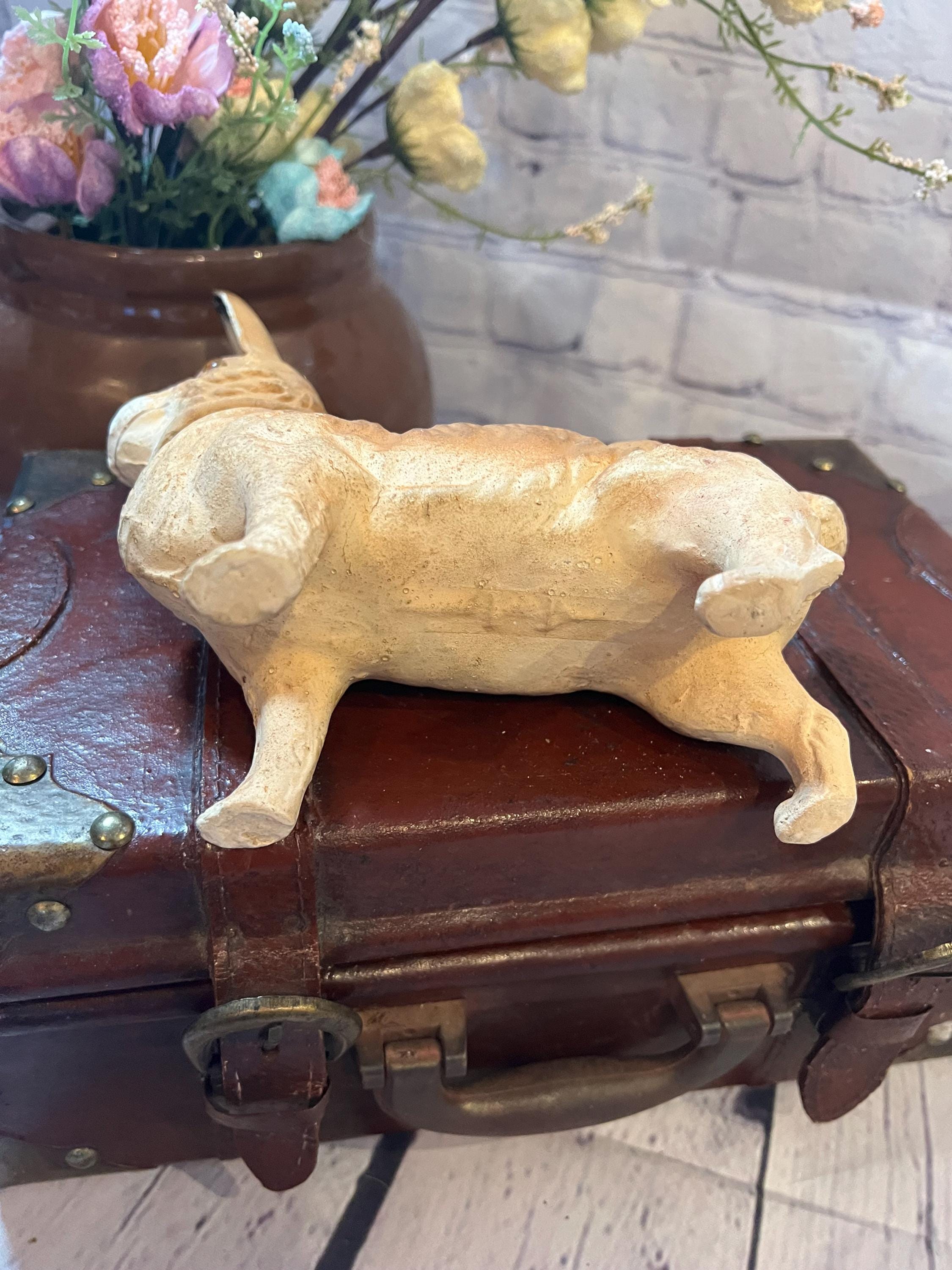 Brown Paper Mache Rabbit - Etsy