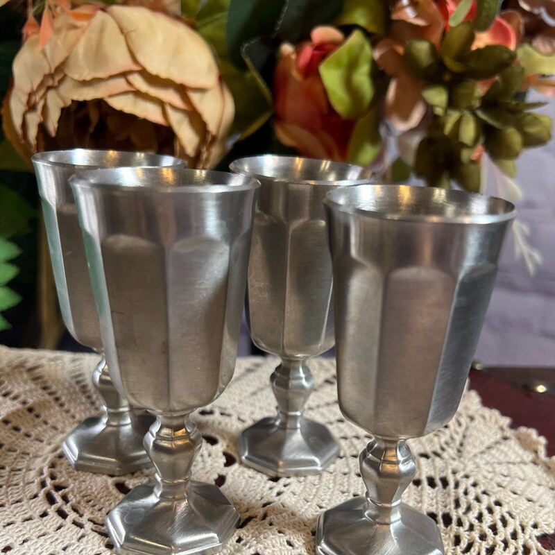 Pewter Goblet - Etsy