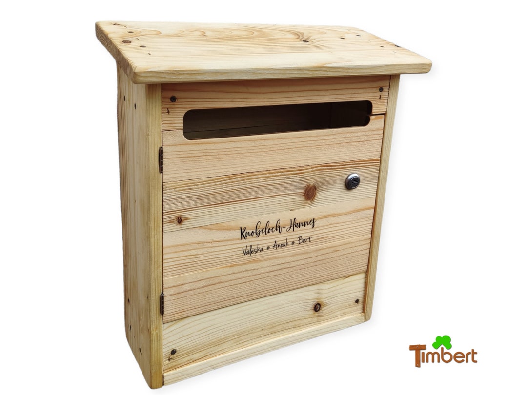 Faszinierend Briefkasten Holz Rustikal Ebenbild