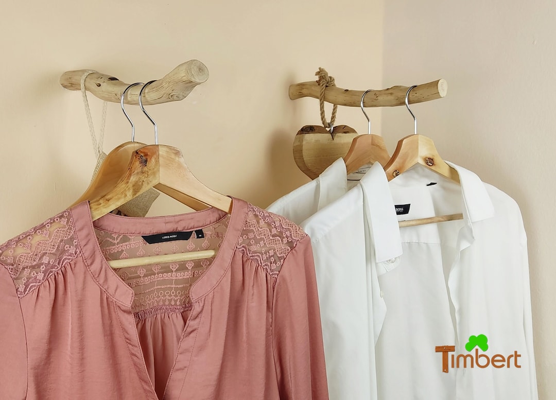 Rustic Clothes Rail, Hanger for Clothes Hangers, Clothes Hook, Branch ...