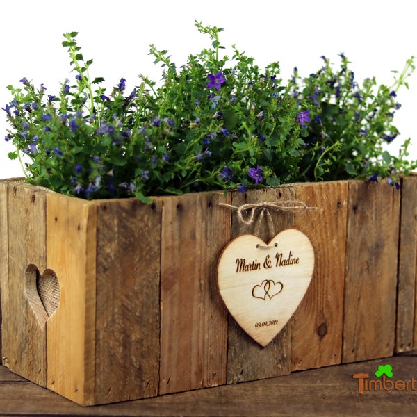 Rustic Flower Box - Etsy