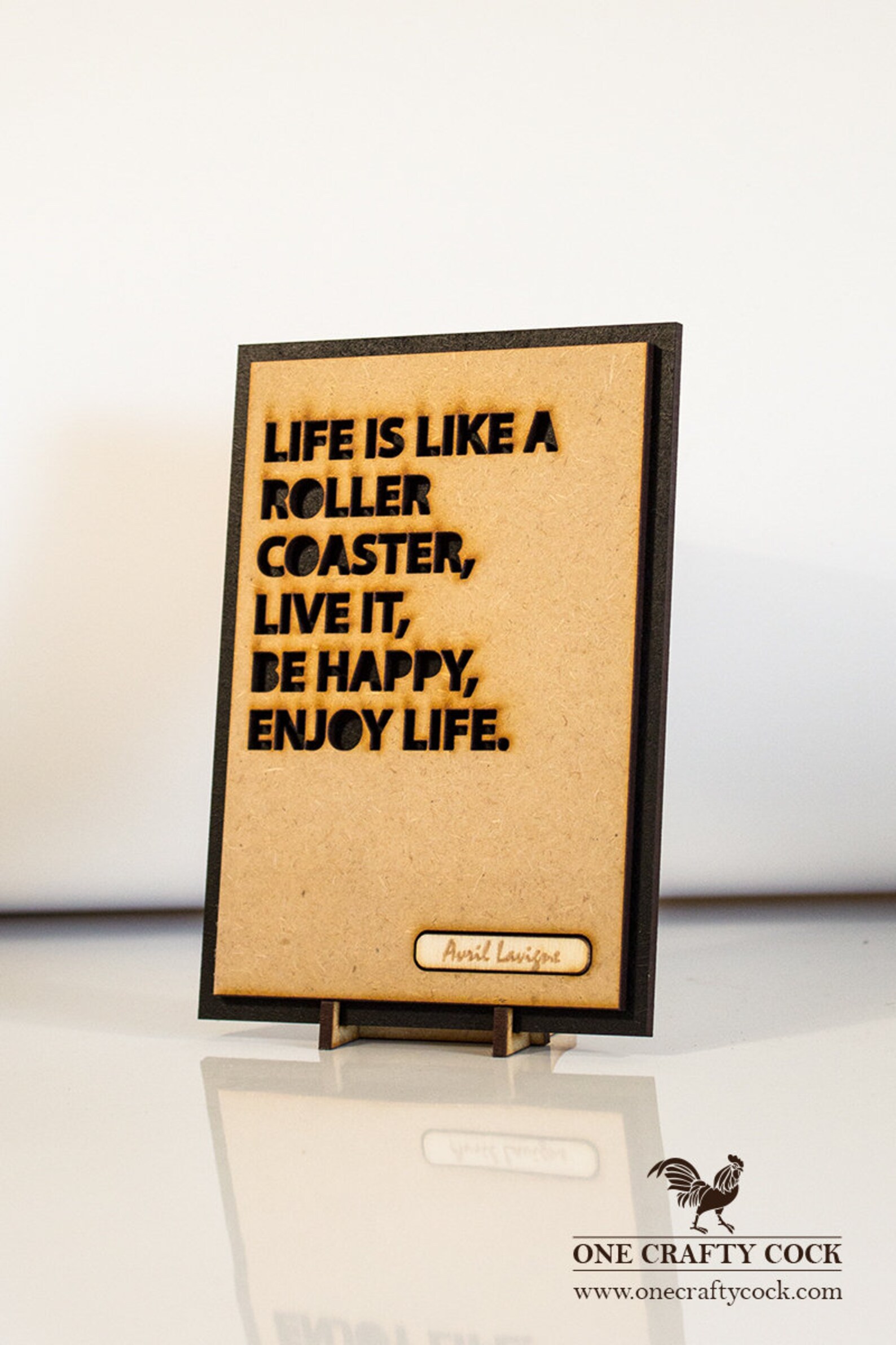 Life Quote Sign Inspirational Saying Motivational Gift - Etsy