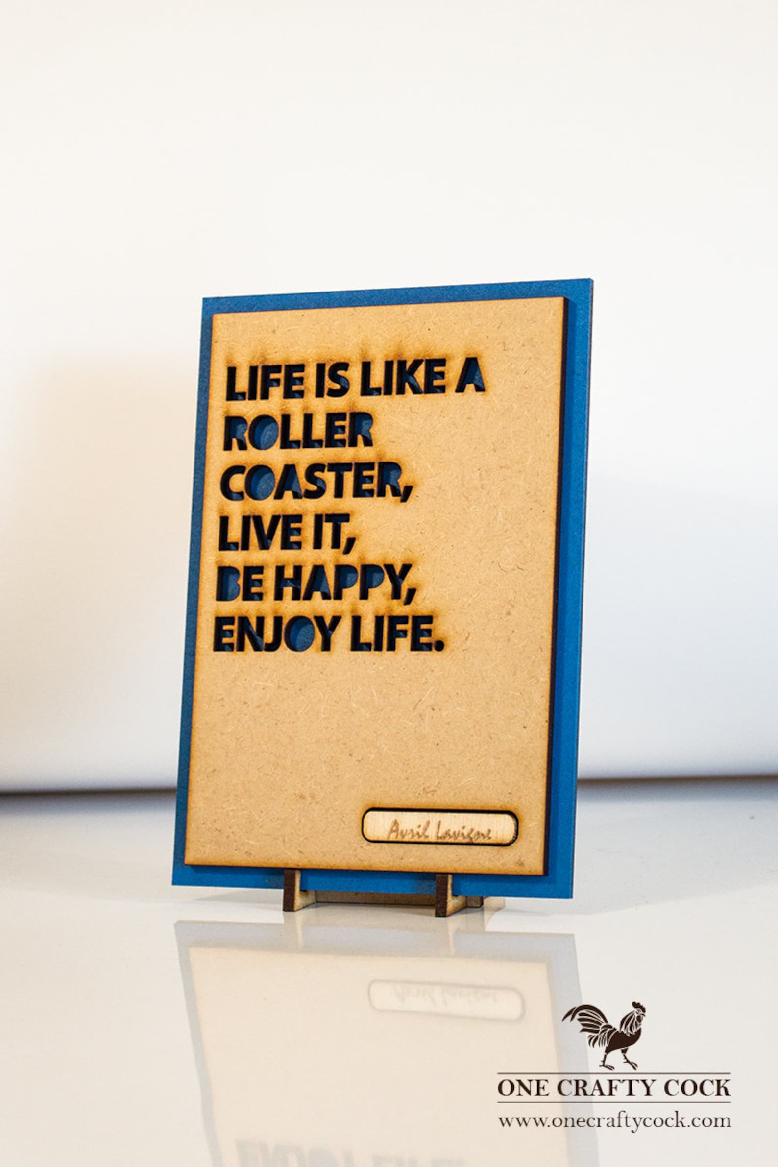 Life Quote Sign Inspirational Saying Motivational Gift - Etsy