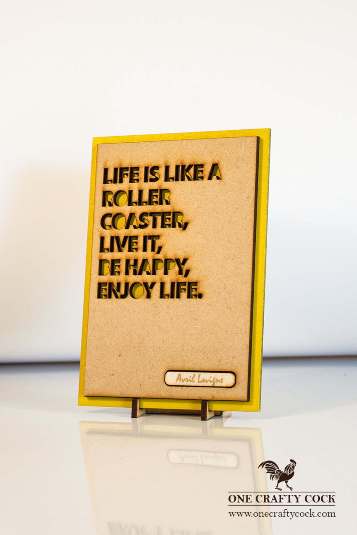 Life Quote Sign Inspirational Saying Motivational Gift - Etsy