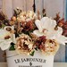 FALL Magnolia Flower Arrangement/thanksgiving Table Centerpiece/french ...