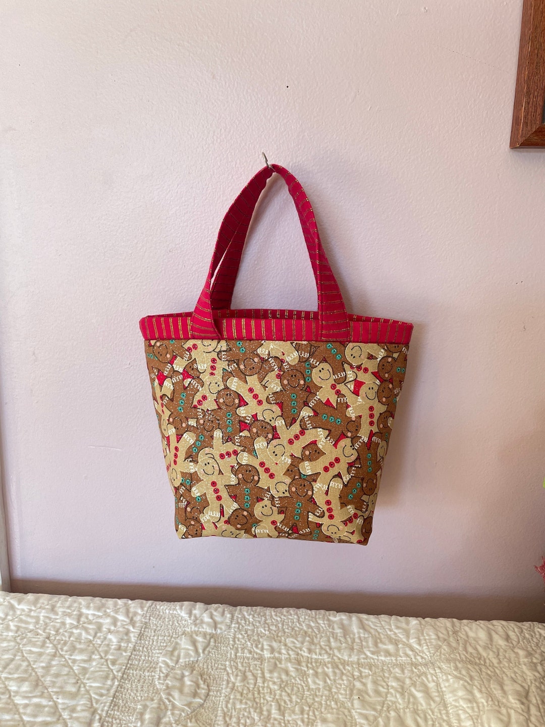 Toddler Purse Christmas Gingerbread Men Tote Bag Gift Tote - Etsy
