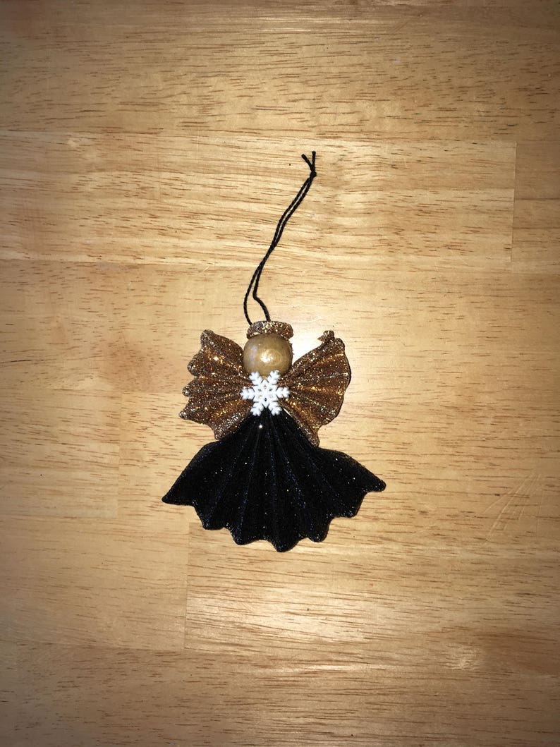 Ribbon Angel Ornament- - Etsy