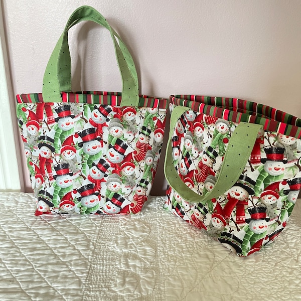Snowman Bag - Etsy