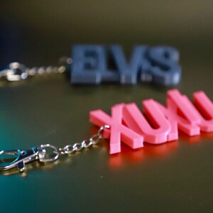 Personalized 3D Printed Keychains CUTE GIFT Trendy Fashionably Cool ...