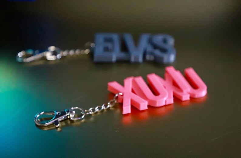 Personalized 3D Printed Keychains CUTE GIFT Trendy | Etsy