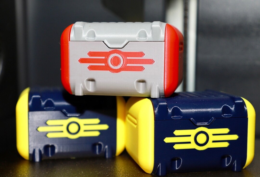 Vault Tec Canister Video Game Storage Case - Etsy