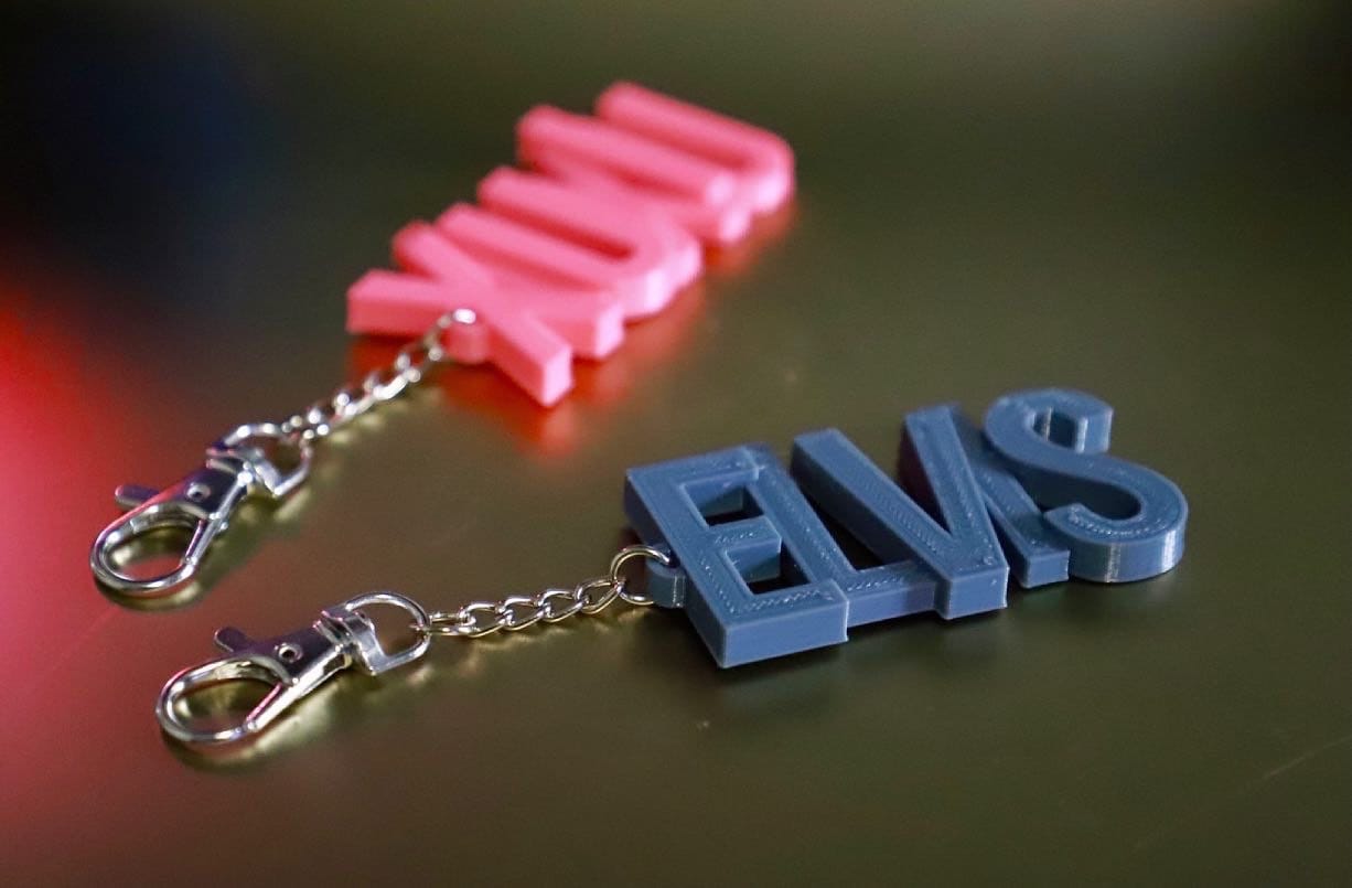 Personalized 3D Printed Keychains CUTE GIFT Trendy | Etsy