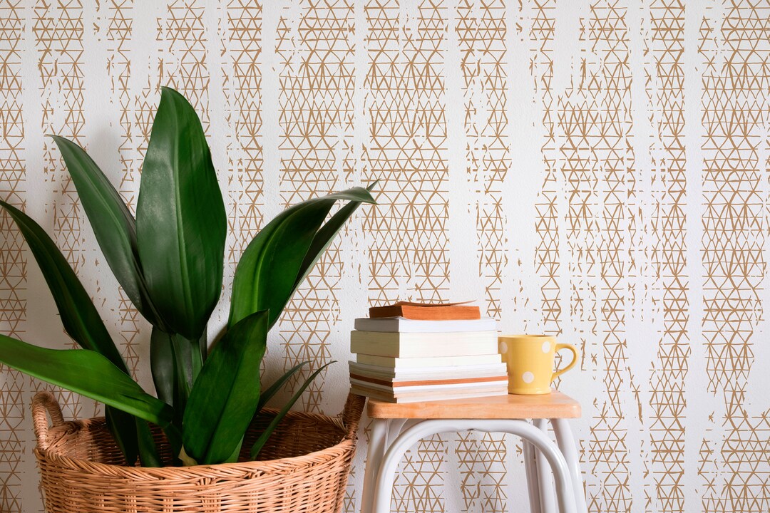 Removable Wallpaper Scandinavian Wallpaper Temporary Wallpaper ...