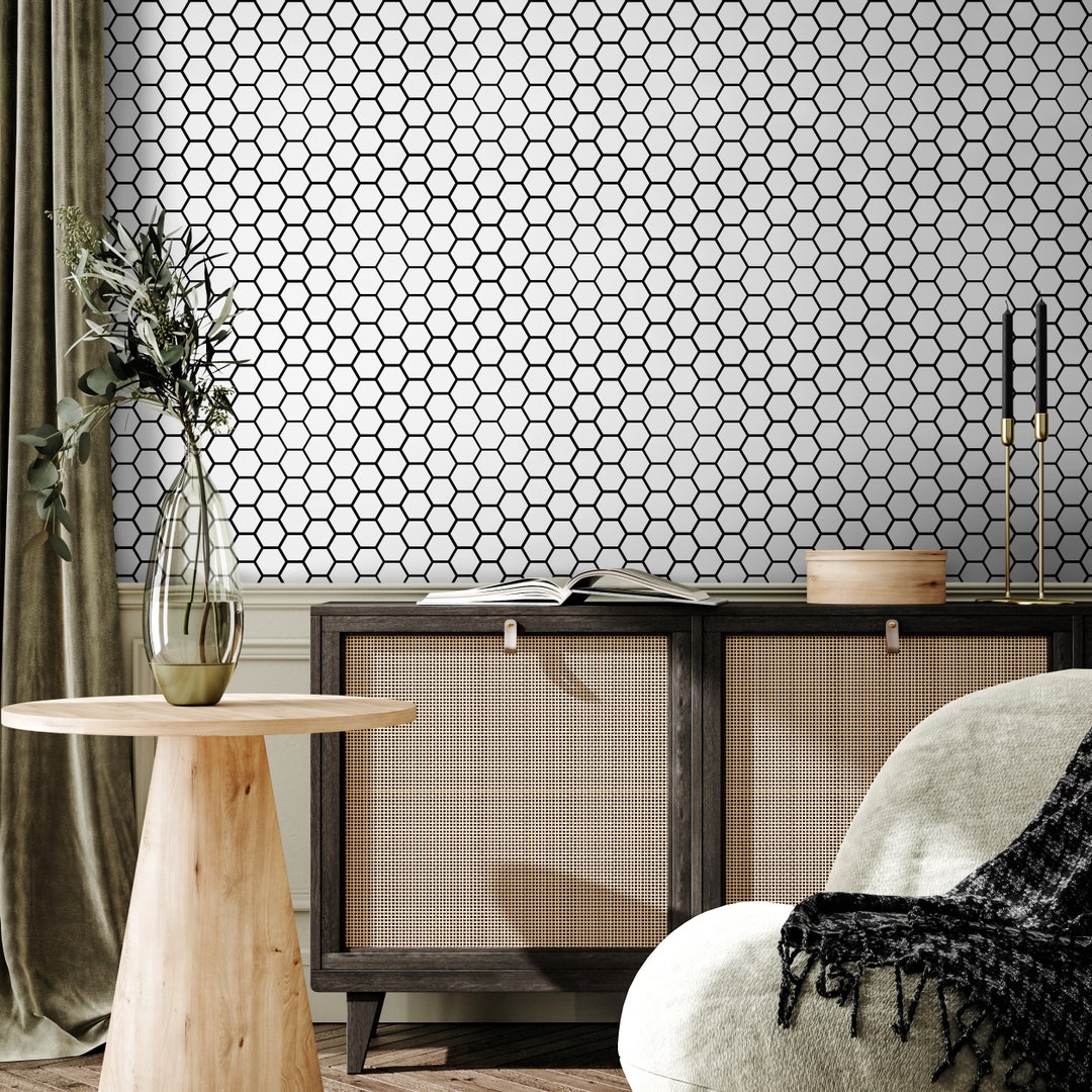 Removable Wallpaper Scandinavian Wallpaper Temporary Wallpaper ...