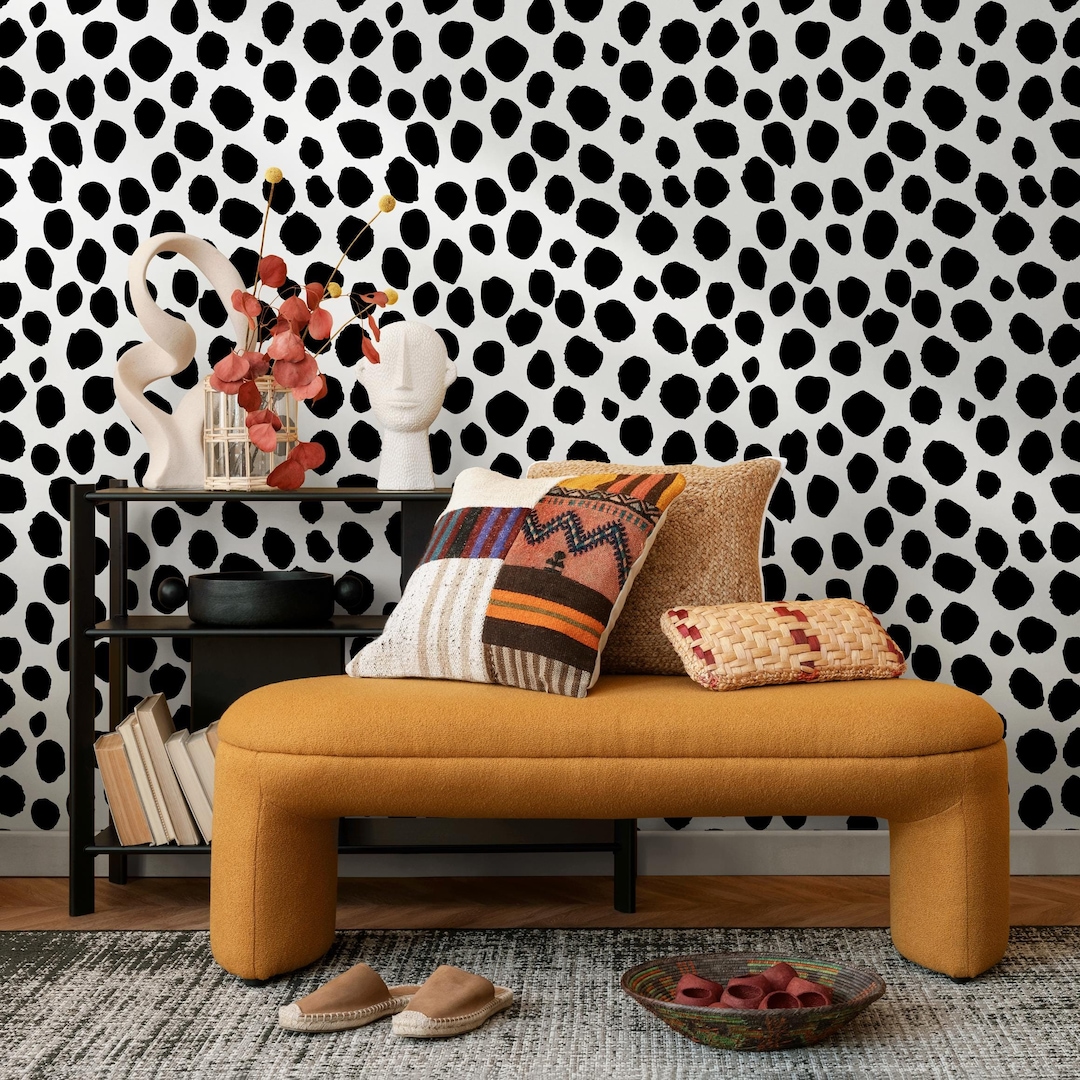 Removable Wallpaper, Scandinavian Wallpaper, Temporary Wallpaper ...