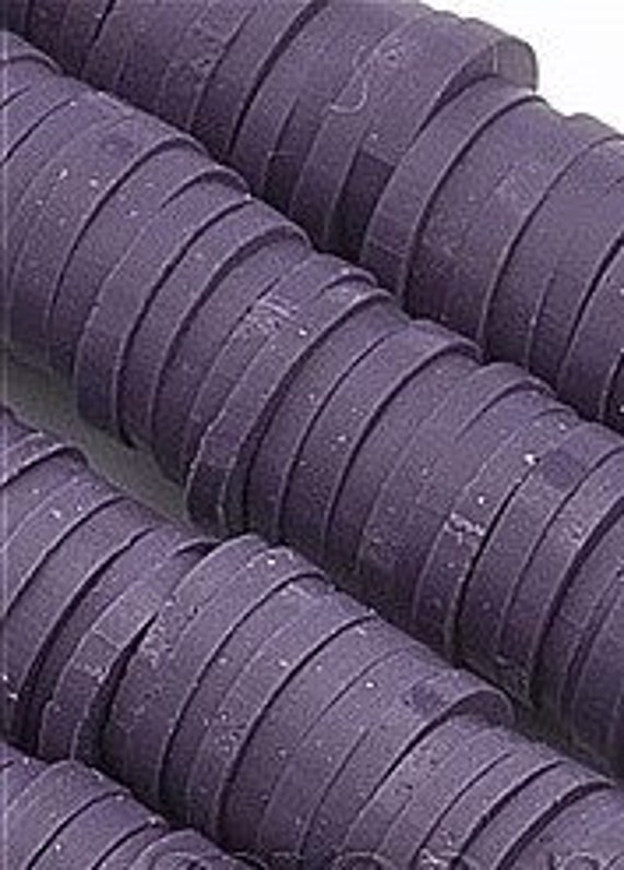 Sewing & Fiber 6mm polymer washers Heishi katsuki plum pearls Ref 25 ...