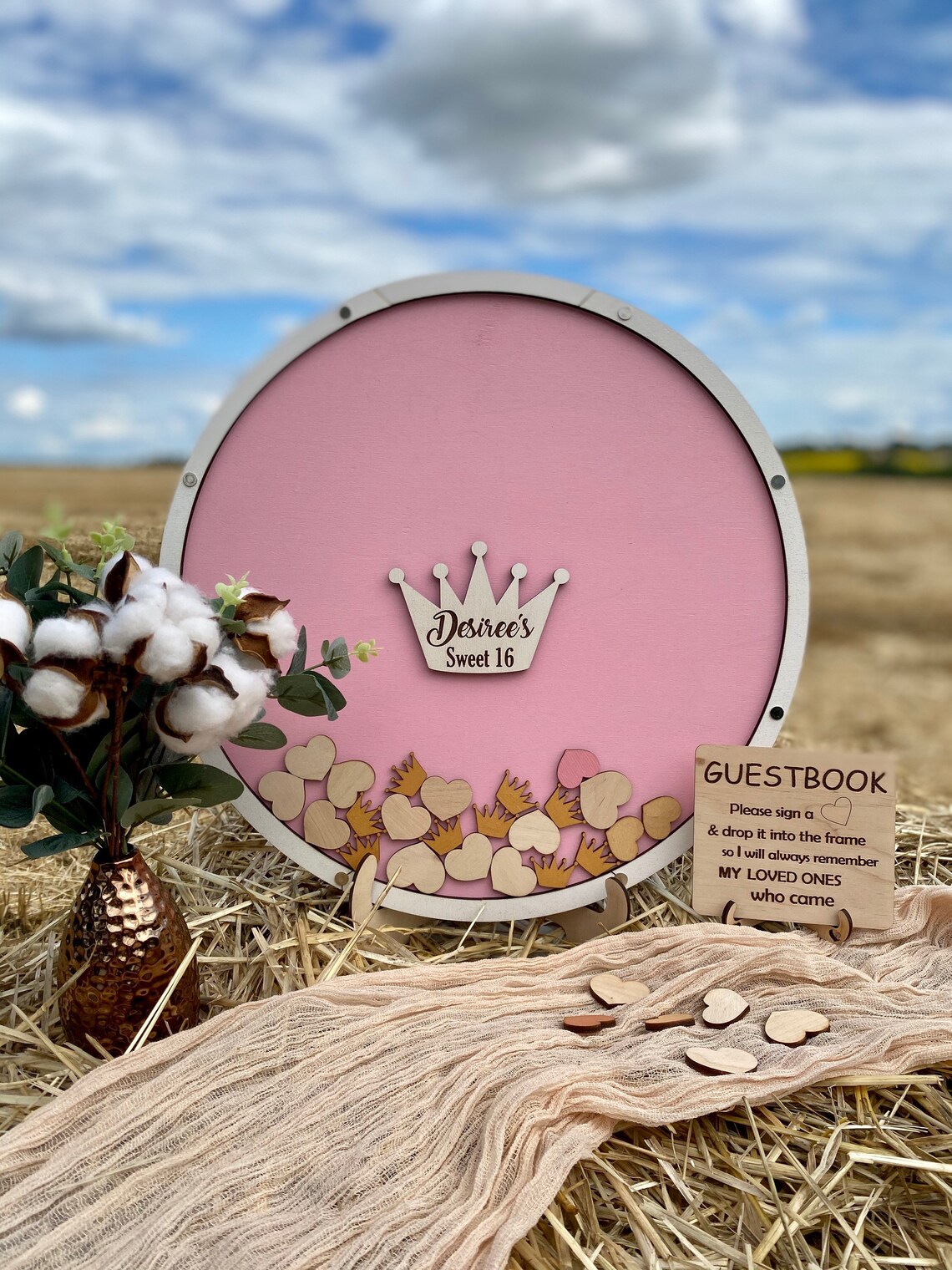 Crown Sweet 15 Quinceanera guest book alternativeSweet 16 | Etsy