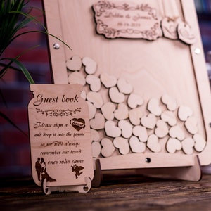 Shadow Box Wedding Guest Book Alternative Wedding Guestbook Mason Jar ...