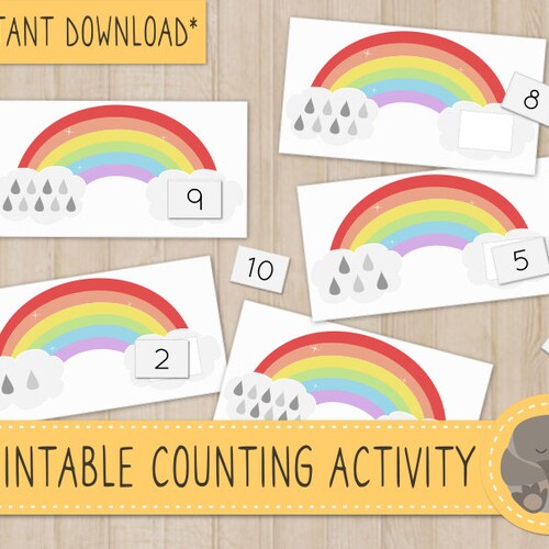 Rainbow Lacing Printable Busy Bag Activity Fine Motor - Etsy