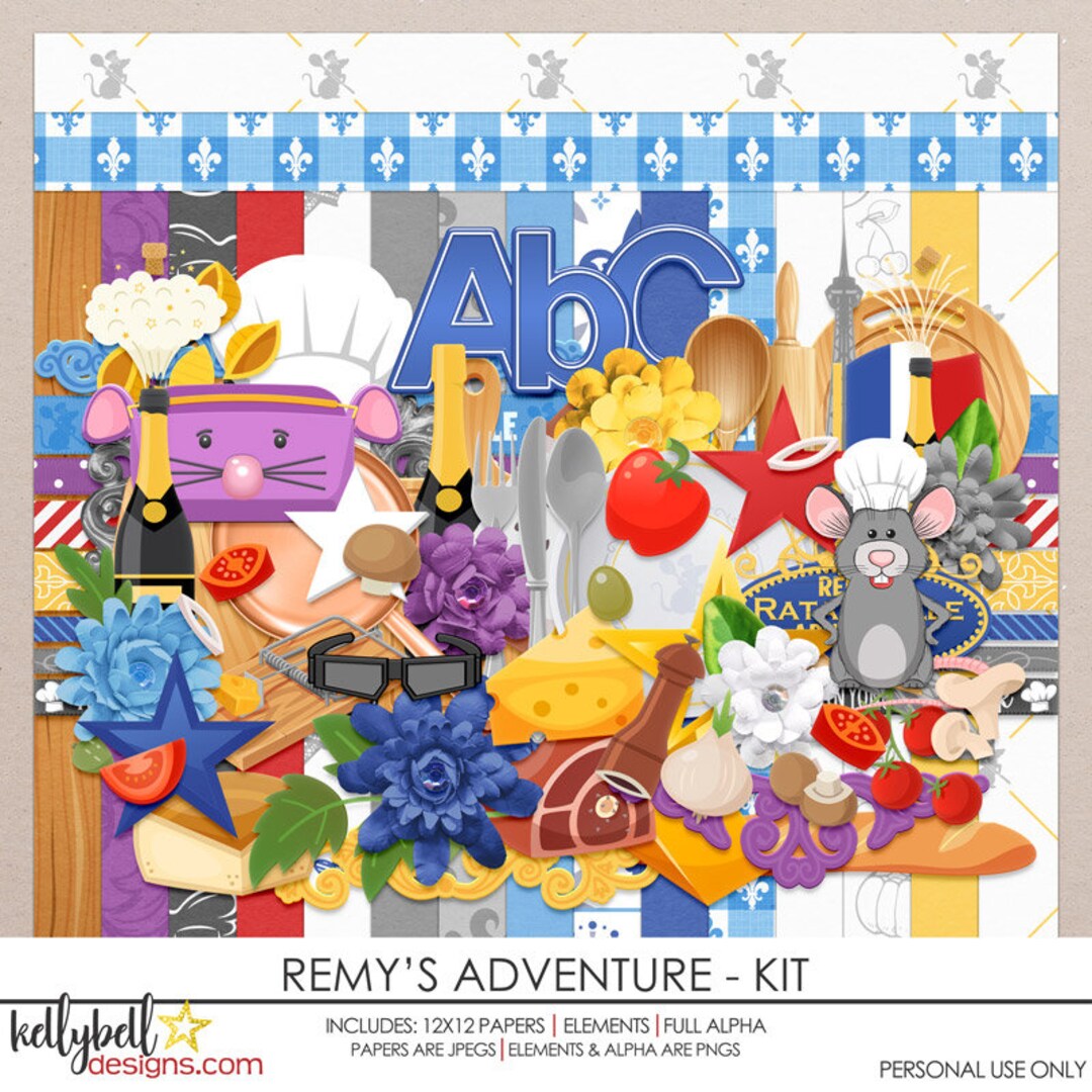 Remy's Adventure Mini Kit - Etsy