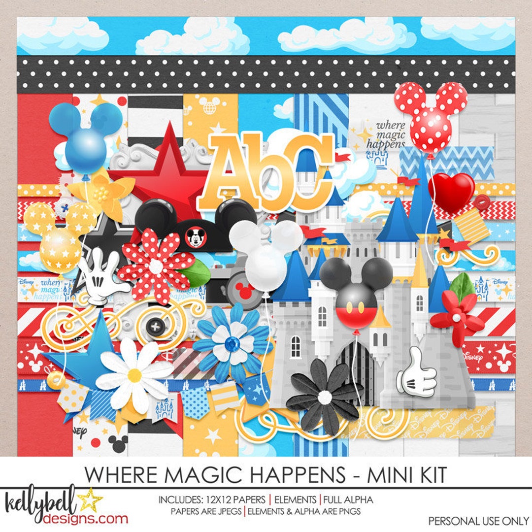 Where Magic Happens Mini Kit - Etsy