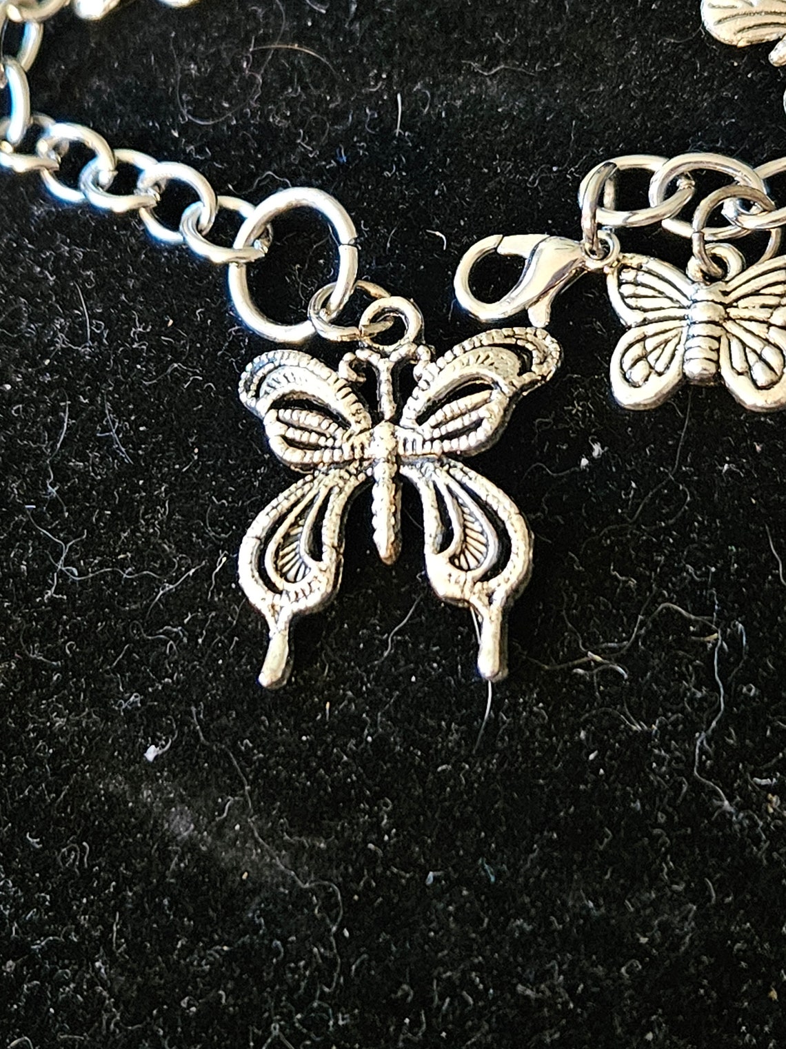 Butterfly Charm Bracelet Butterfly Bracelet Charm Bracelet Butterfly ...