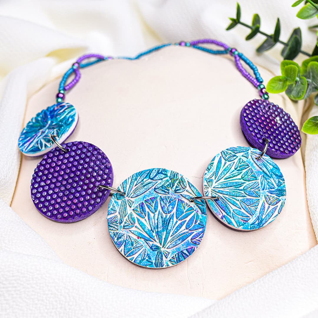 Violet Handmade Modern Necklaces for Women, Gift for Her, Jewelry ...