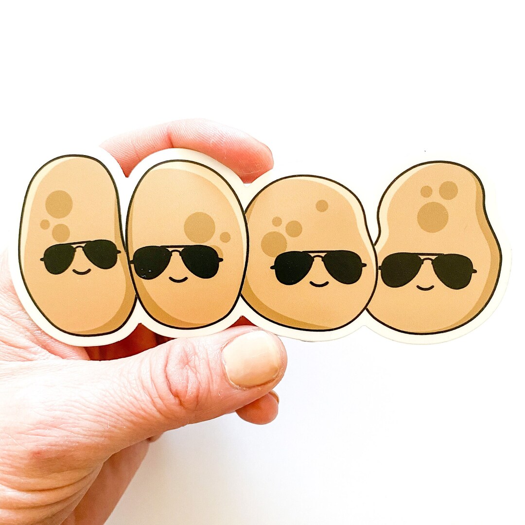 Tater Tots Sticker, Potato Sticker, Cute Potato Sticker, Cool Potatoes ...