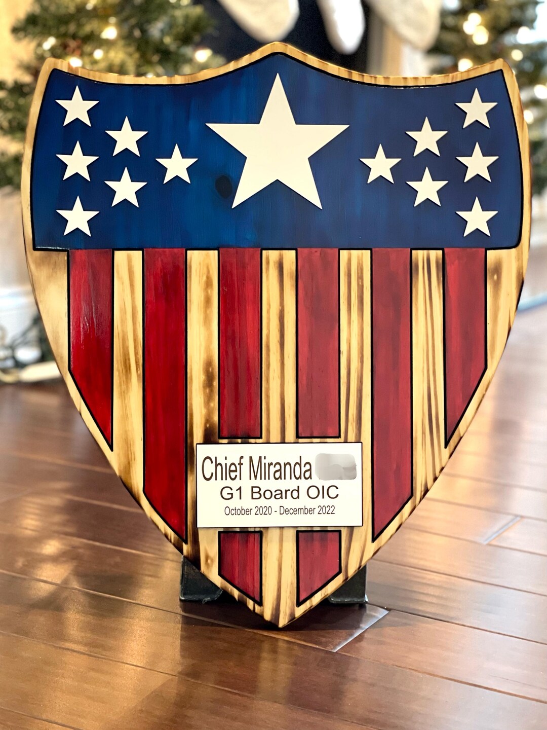 Adjutant General Shield Wood Plaque - Army - Gift - Sign - Etsy