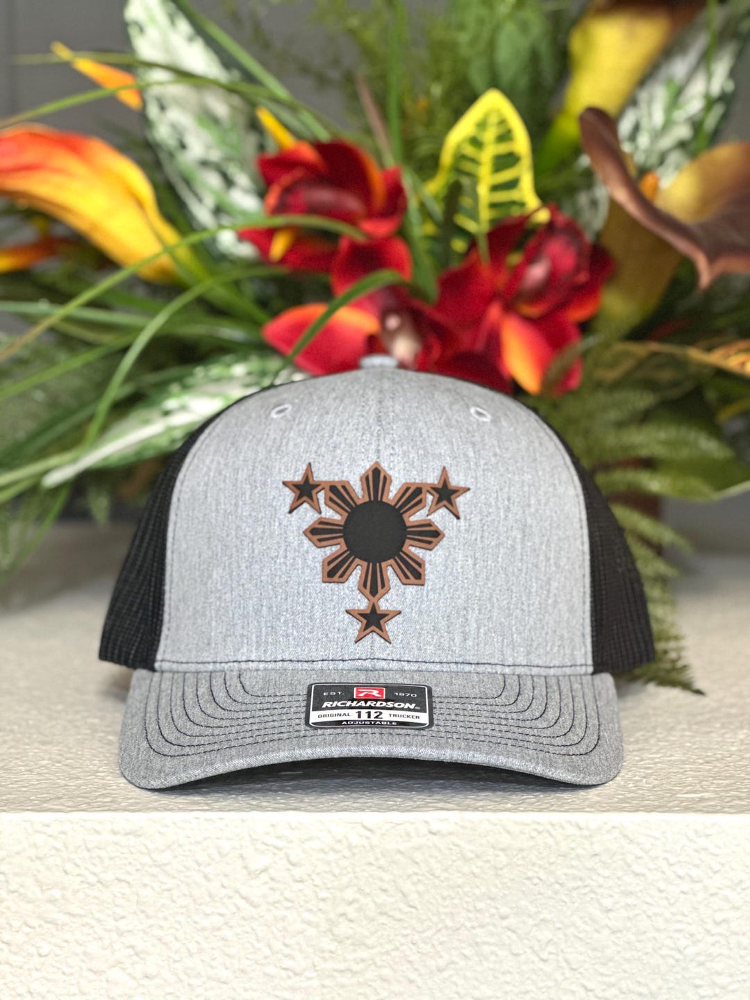 Philippines Sun Hat | Filipino Pride Hat | Pinoy Trucker Hat | Filipino ...