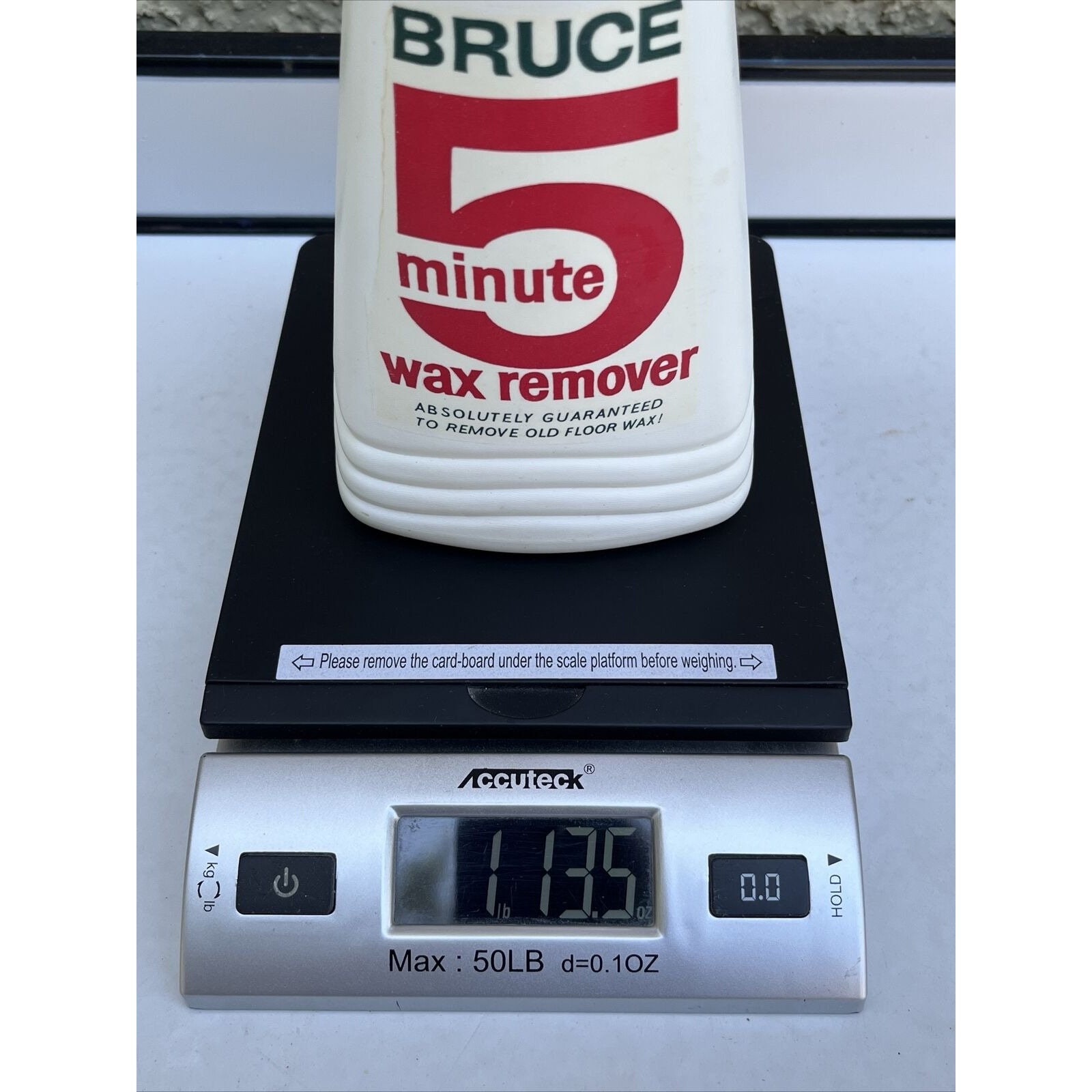 Vintage 1961 Bruce 5 Minute Wax Remover 80% Full TV Movie Prop - Etsy