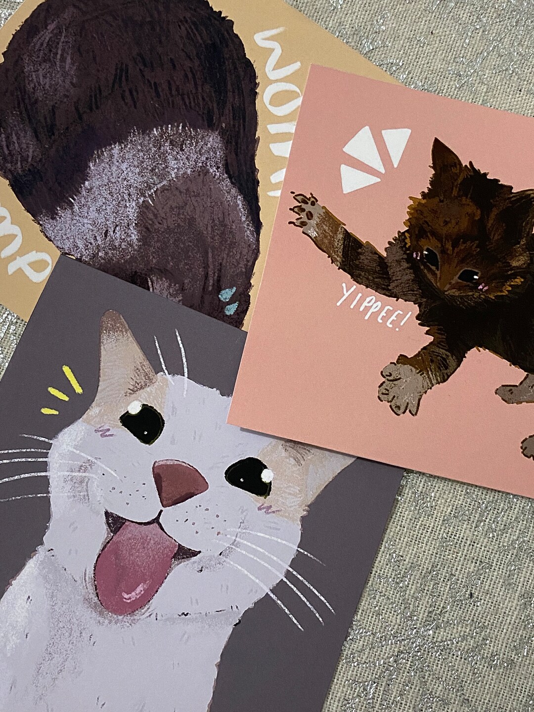 Cat Meme Prints Silly Funny Cat Memes Cute Cats Cat Illustration Animal ...