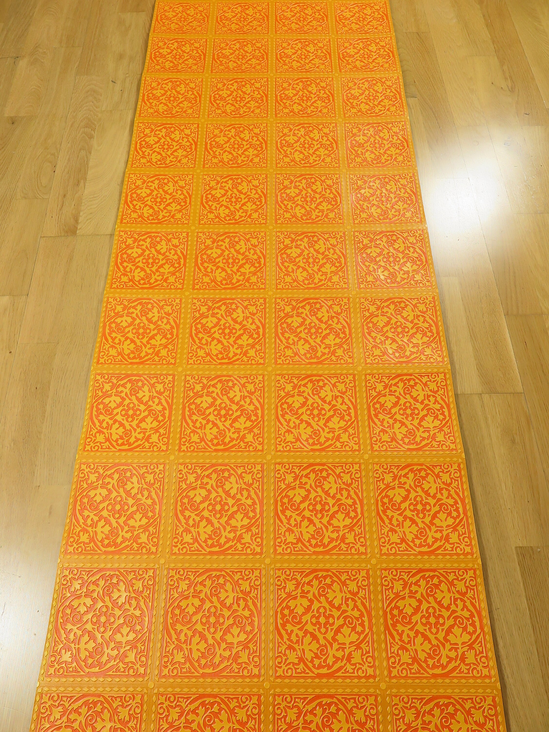 Vintage Wallpaper Celtic Orange #3616 - Etsy