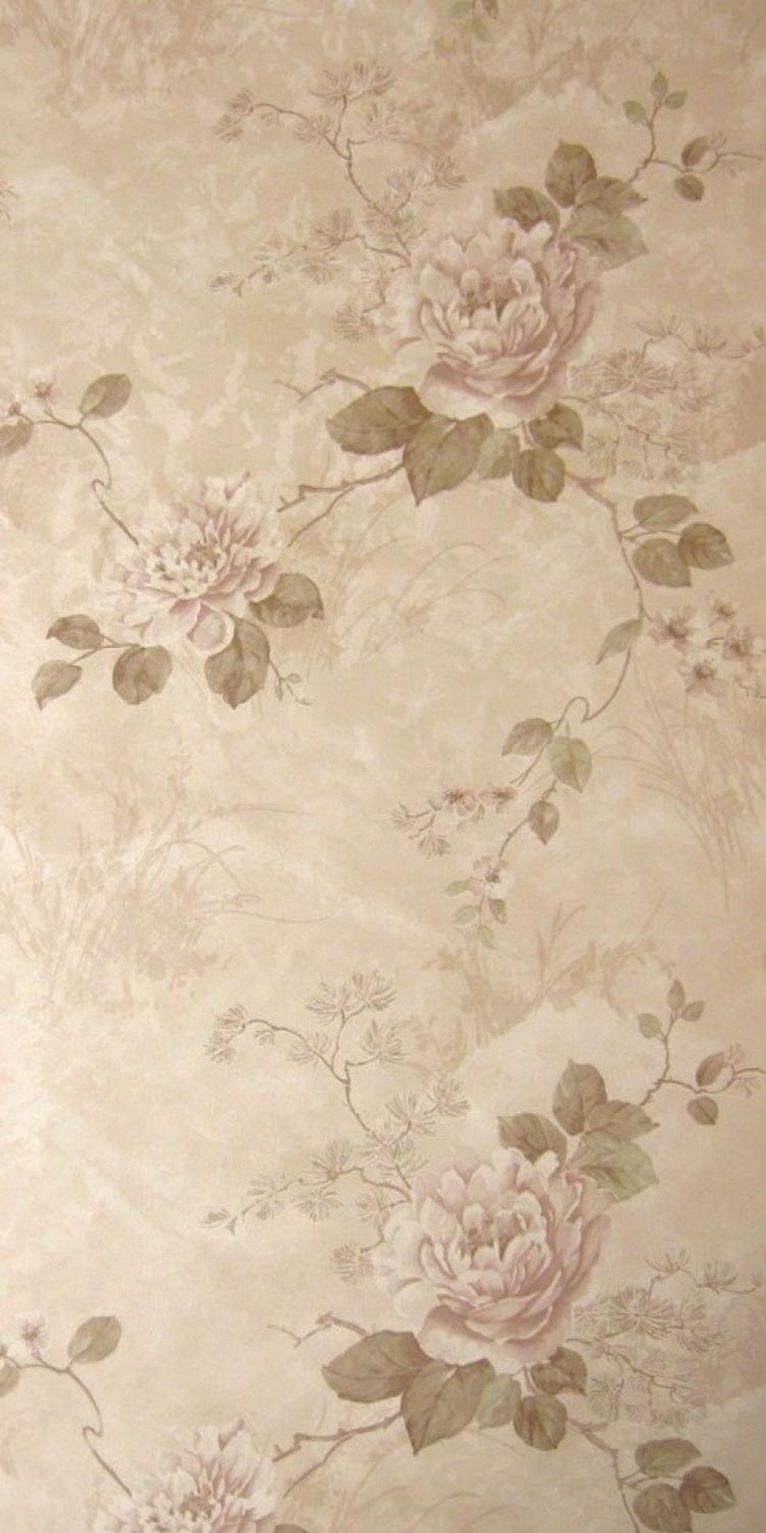Vintage Wallpaper Merle #2256 - Etsy
