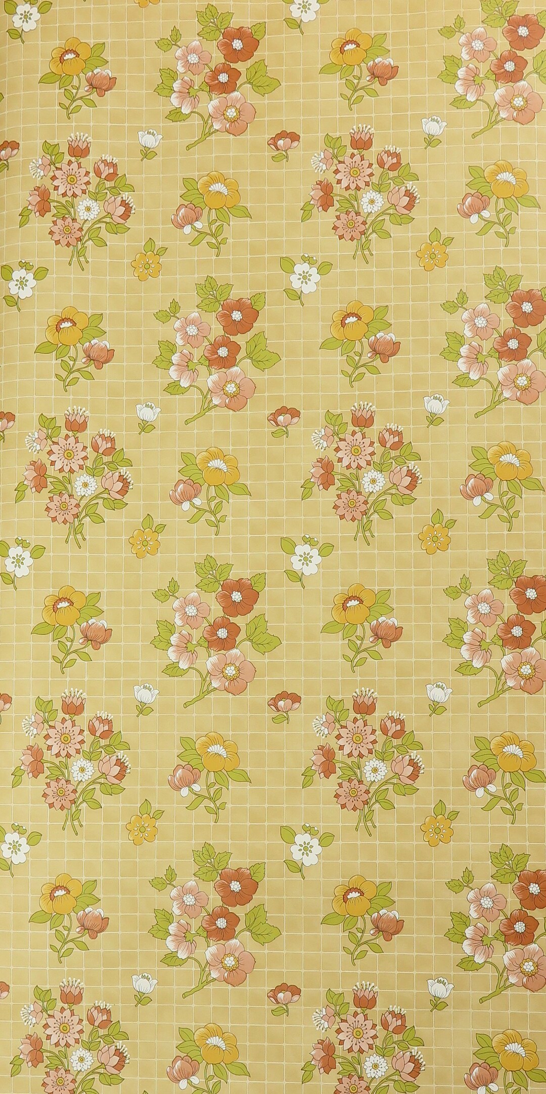 Vintage Wallpaper Catherine per Meter 3670 - Etsy