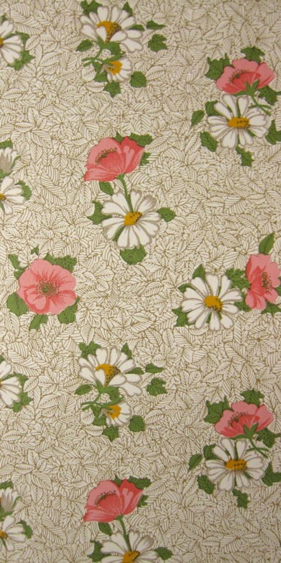 Vintage Wallpaper Martha per Meter 2102 - Etsy UK