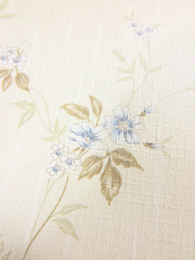 Vintage Wallpaper Priscilla per Meter 3516 - Etsy