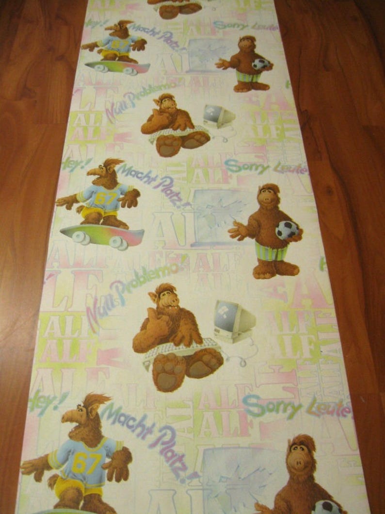 Vintage Wallpaper Alf per Meter 1765 - Etsy