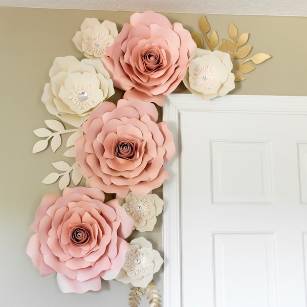 Large Paper Flowers - Etsy