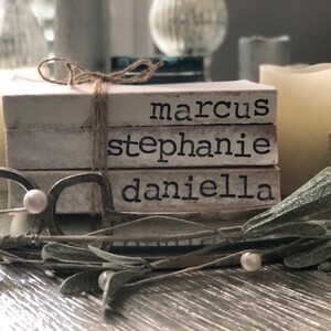 Stamped Books Personalized Books Books With Names Custom - Etsy