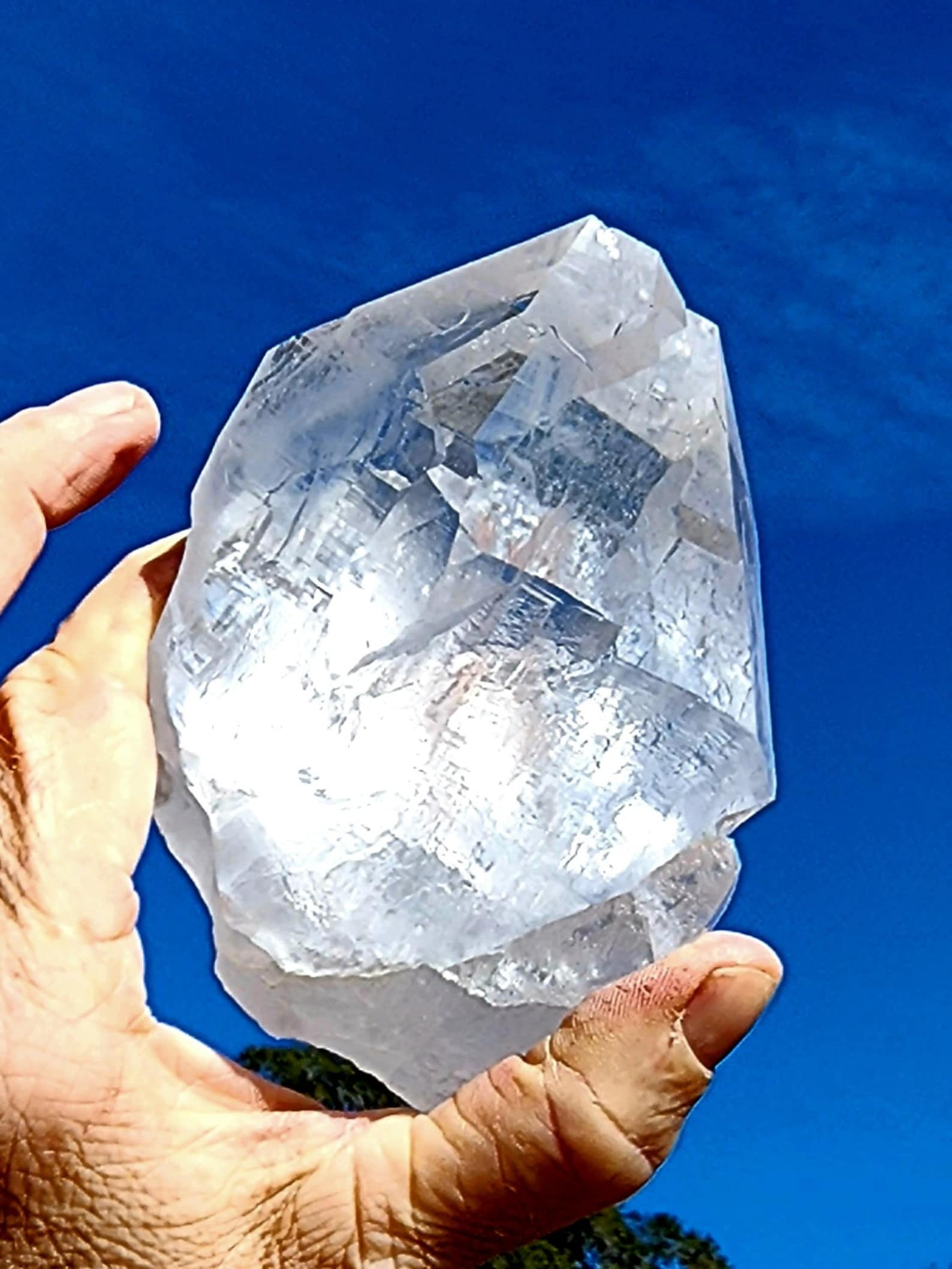 Large Clear Himalayan Quartz Crystal - Etsy